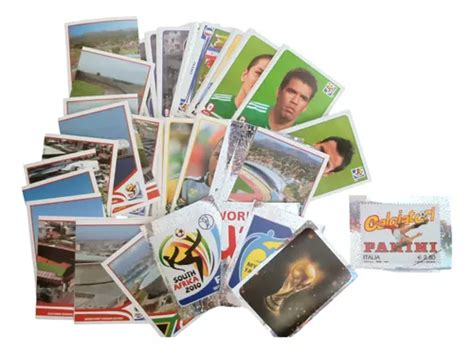 50 Estampas Sin Repetir Del Mundial D Sudáfrica 2010 Panini Envío gratis