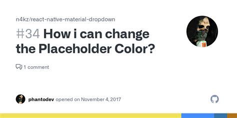 How I Can Change The Placeholder Color Issue N Kz React Native