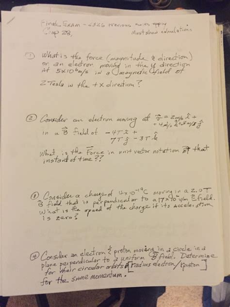 Solved What Is The Force Magnitude And Direction On An
