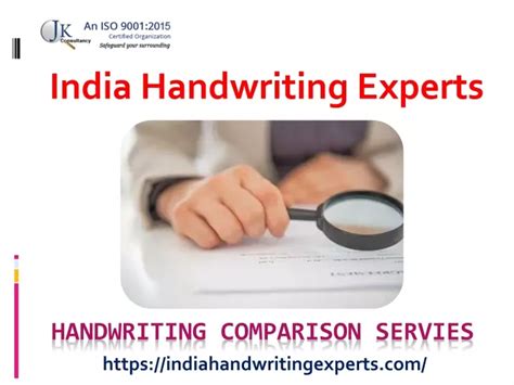 Ppt Handwriting Comparison Services India Handwriting Expert