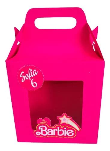 25 Cajas Barbie Dulcero Recuerdo Bolo Fiesta Envío Gratis