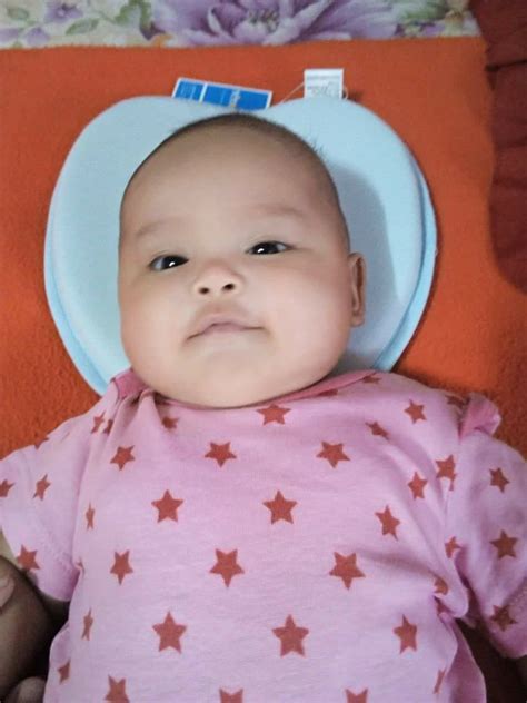 ลูกหัวสวยด้วยหมอนหัวทุยเพีย หมอนหัวทุย ลูกหัวสวย เรียวยาว