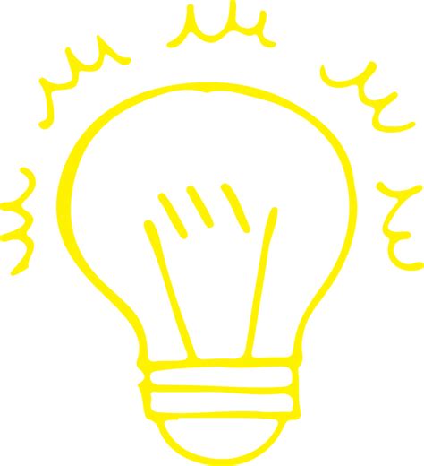 Disegno Lampadina Icona Segno Simbolo Design 9972592 Png