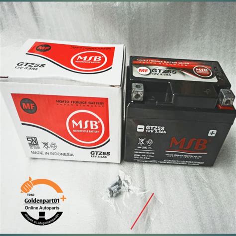 Jual Aki Kering Mf Msb Gtz S Original Accu Motor All Honda Beat Scoopy Vario Dan Motor Lainya