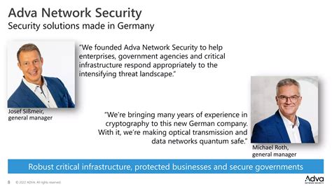 Introducing Adva Network Security A Trusted German Anchor Ppt