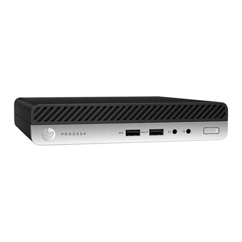 HP ProDesk G Mini Desktop Computer GHz Intel Core I T Six Core GB RAM SSD