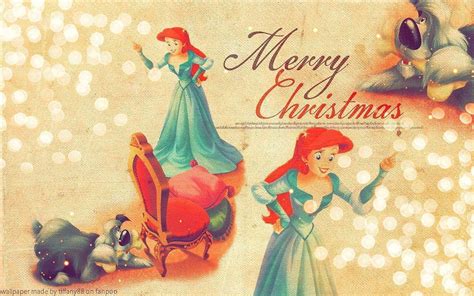 Disney Princess Christmas Wallpapers Wallpaper Cave