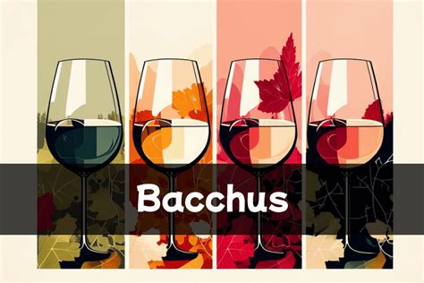 Bacchus Wino Białego Szczepu Winorośli Magazynwina