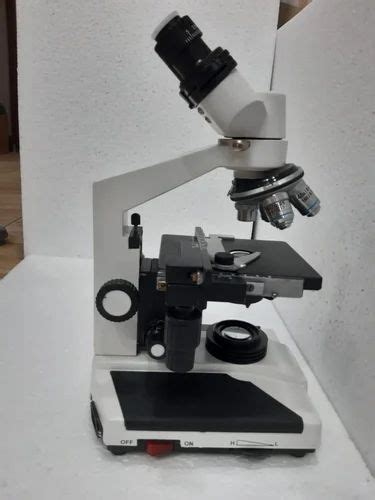 Droplab Laboratory Binocular Microscope Led Magnification 100x At