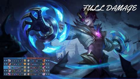 Gameplay Dyrroth Build Full Damage Mobile Legends 2025 Youtube