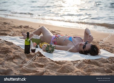 Hot Summer Fashion Tropical Portrait Sexy Stock Photo Shutterstock