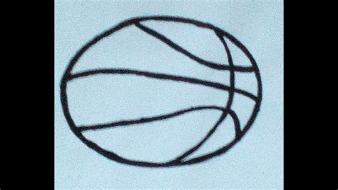 Как нарисовать баскетбольный мяч How To Draw A Basketball Ball