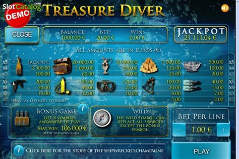 Treasure Diver Paf Slot Free Demo And Game Review