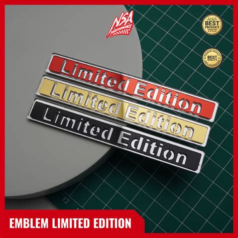 Jual Nsa Emblem Limited Edition New Version Bentuk Kotak Bukan Stiker