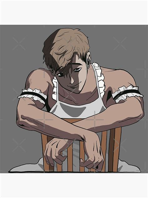 Killing Stalking Maid Sangwoo Poster For Sale By Jenartfart
