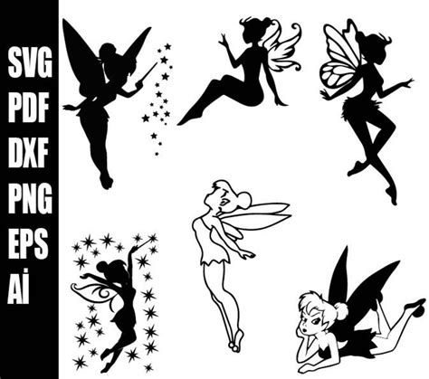 Tinkerbell Svg Tinkerbell Ai Png Tinkerbell Svg Cut Files