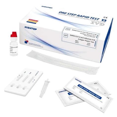 RSV Influenza A B Corona 4 In 1 Snelle Antigeentest Covid 19