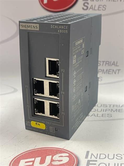 Siemens 6gk5005 0ba00 1ab2 Scalance Xb005 Ind Ethernet Switch Fus Industrial