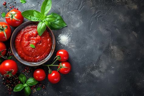 Premium Photo Homemade Tomato Sauce Passata Traditional Recipe Of