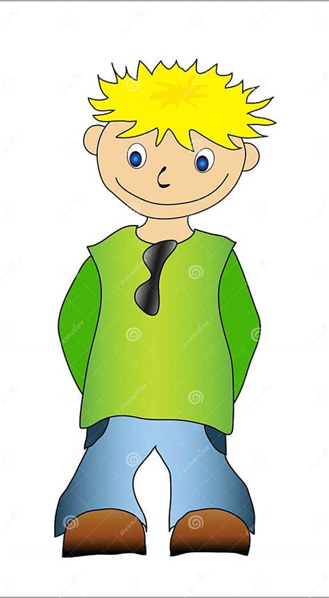 Muchacho Stock De Ilustración Ilustración De Compinche 11242378