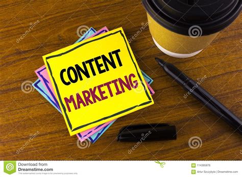Word Writing Text Content Marketing Business Concept For Digital Marketing Strategy Files