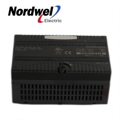 General Electric IC ALG Analog Input Module Import General Electric IC ALG