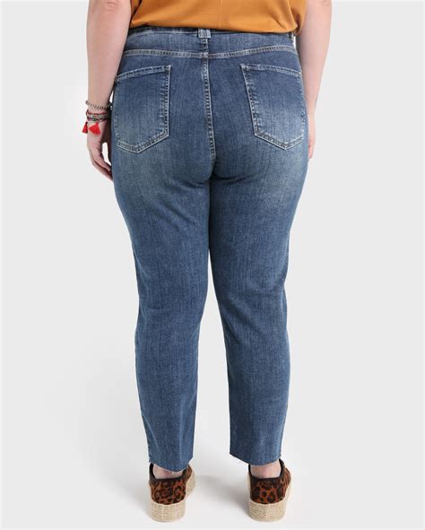 Riachuelo Calça Jeans Reta Plus Size Ripped