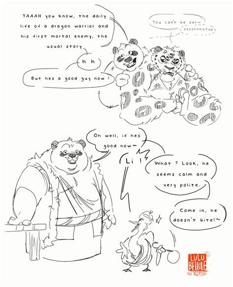 Lulubelluleart Shethey On Twitter 22 Kungfupanda