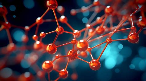 Premium Ai Image An Illustration Of A Network Of Molecules Forming A Chainlike Structure