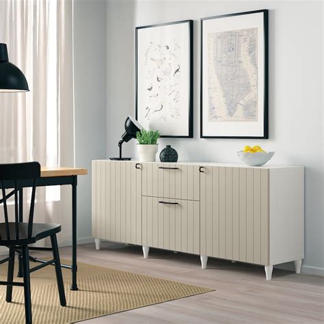Sutterviken Door Grey Beige 60x64 Cm Ikea Uk