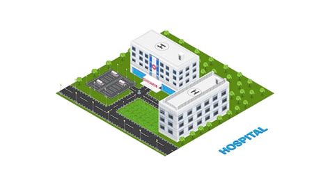 Premium Vector Hospital Ambulance Vector Illustration Isometric
