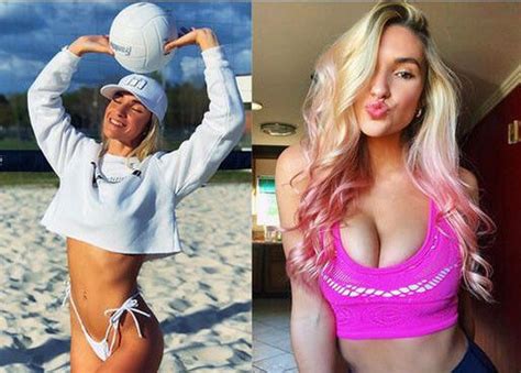 Chosen As The Sexiest Volleyball Player In The World With Fantastic Poses