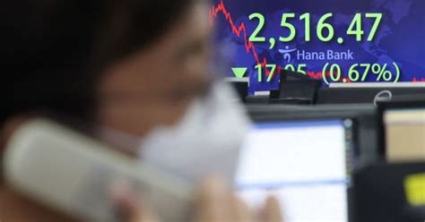 Fomc 의사록 공개 앞두고 코스피·코스닥 하락 마감