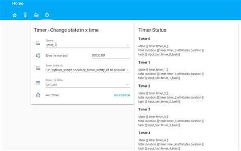 Timer Execute And Action From Lovelace Ui Share Your Projects Home Assistant Community