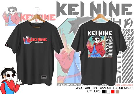 Kei Nine Animation Shirt Lazada Ph