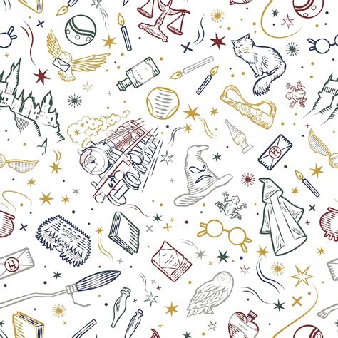 Roommates Harry Potter Magical Icons Peel And Stick Wallpaper The