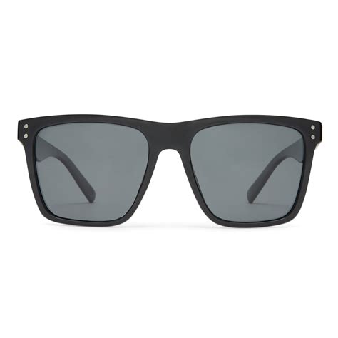 Kraz Black Uni Sex Square Sunglasses Aire Aire Au