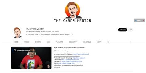 Best Cybersecurity YouTube Channels