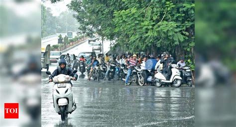 Monsoon Officially Hits South Gujarat Surat News Times Of India