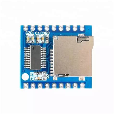 mini serial control mp3 player audio voice module xy v17b arduino