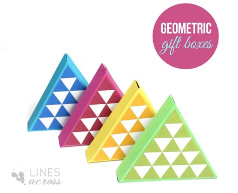 Diy Triangle T Boxes Lines Across