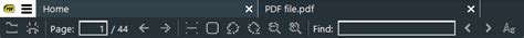 Toolbar Icons With Dark Themes · Issue 3738 · Sumatrapdfreader