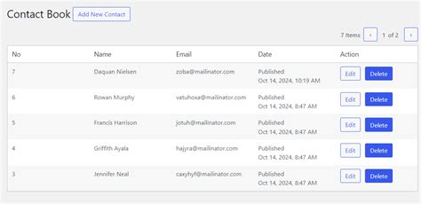 Wp Contact Book Wordpress Plugin With Reactjs And Composer