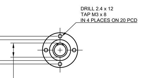 Drawings Add A Pcd Line Autodesk Community