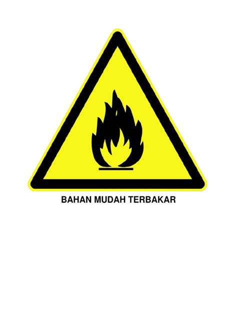 Rambu Bahan Mudah Terbakar Phil Walsh