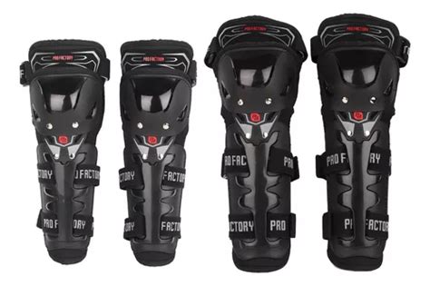 Kit Rodilleras Y Coderas Protección Motociclista P Adultos