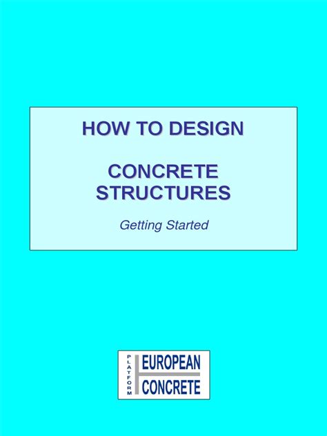 How To Design Concrete Structures Using Eurocode 2 Elasticity Physics Concrete