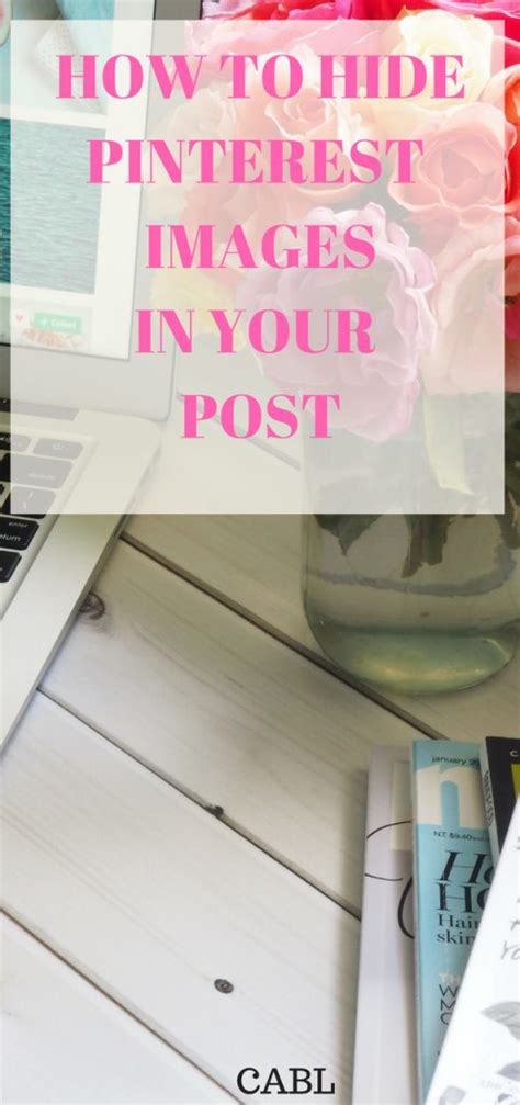 How To Hide Images In Your Blog Post