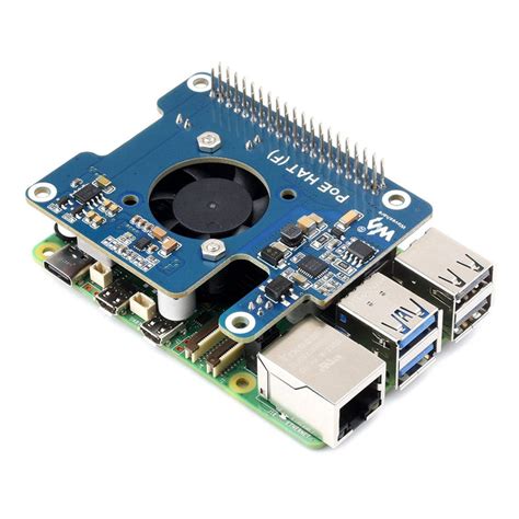 Poe Hat F For Raspberry Pi 5 5v 12v Outputs The Pi Hut