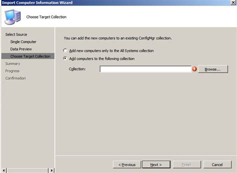 Adding A Target Server To Configuration Manager Lxci Deploypack Sccm